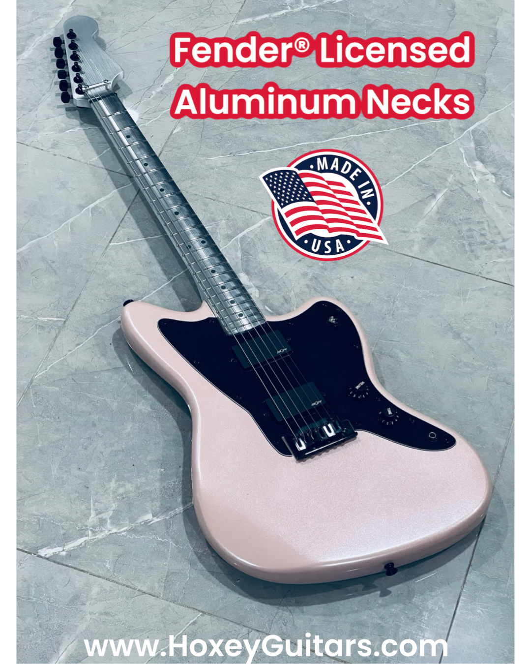 In-Stock Licensed Jazzmaster® Replacement Necks – Hoxey Guitars
